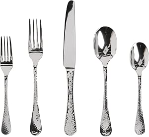 Amazon.com | Ginkgo International Lafayette 20-Piece Stainless Steel ...