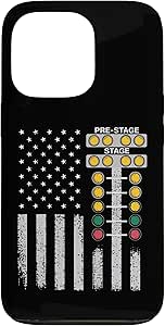 Amazon.com: iPhone 13 Pro American Flag Drag Racing Strip Tree Light ...