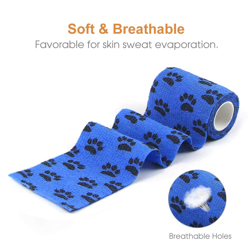 Snapklik.com : AUPCON Vet Wrap Cohesive Bandages Bulk Self Adhesive ...