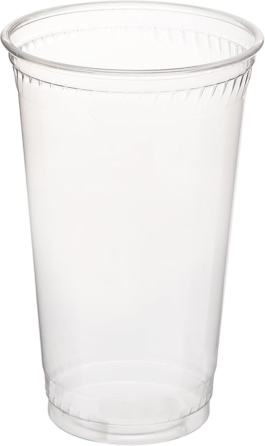 Amazon.com: Fabri-kal 24oz clear cups 25ct sleeves kal-clear pet drink ...