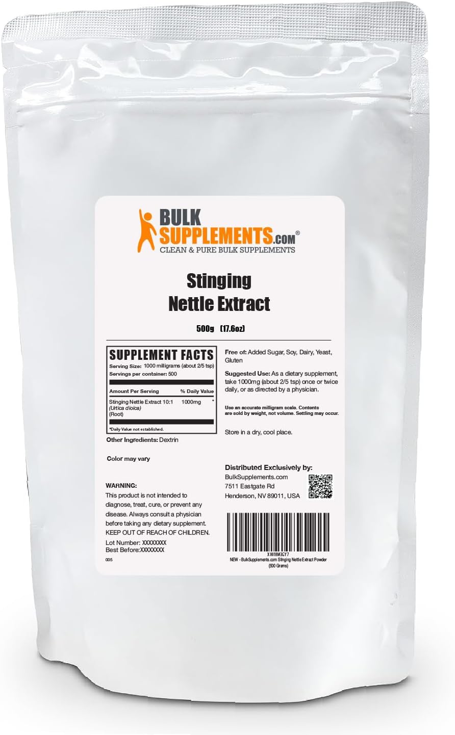 Amazon.com: BULKSUPPLEMENTS.COM Stinging Nettle Root Extract - Nettle ...