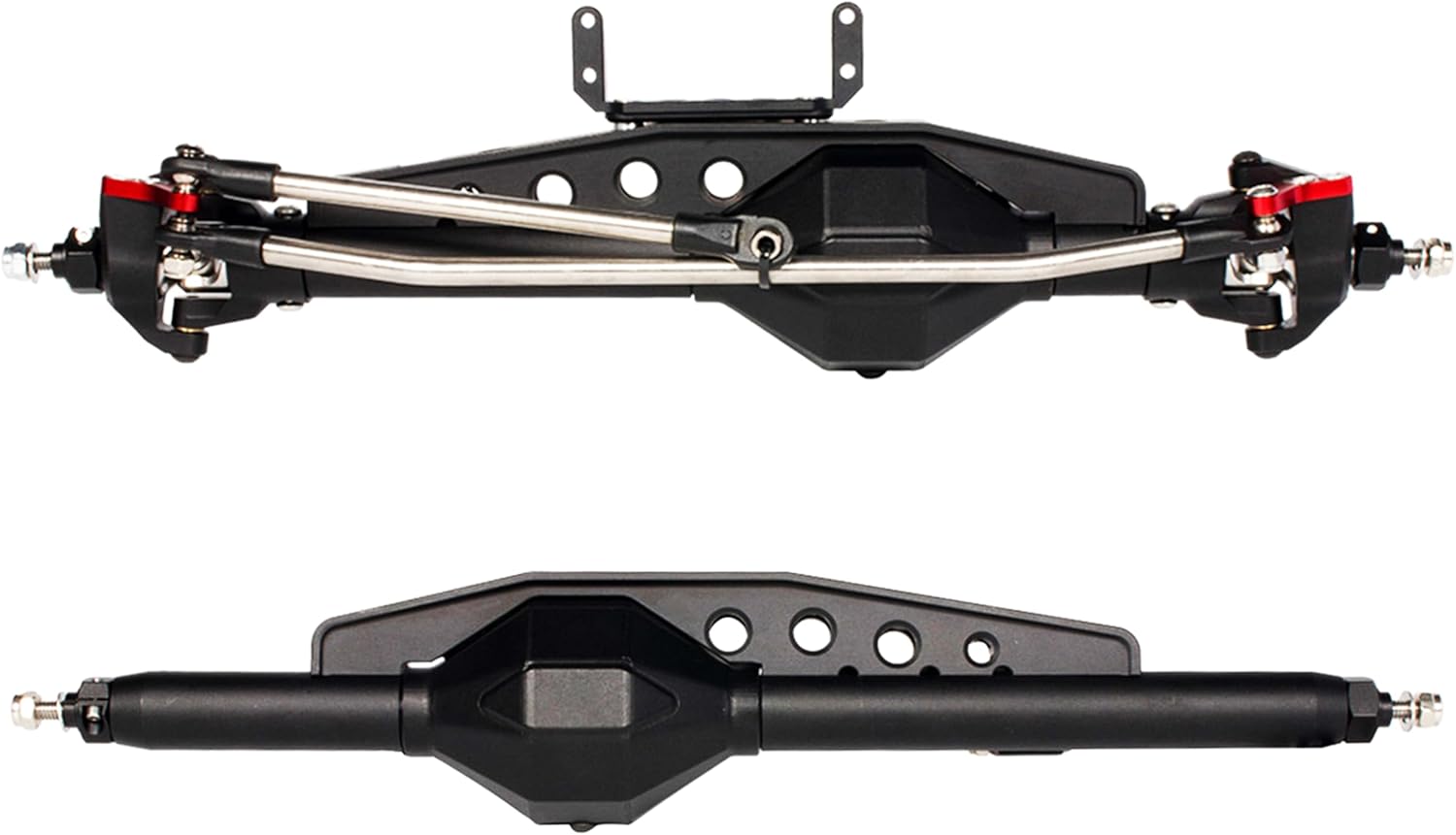 Amazon.com: AMK CNC Aluminum Wraith Front Rear Axles Complete Kit for 1 ...