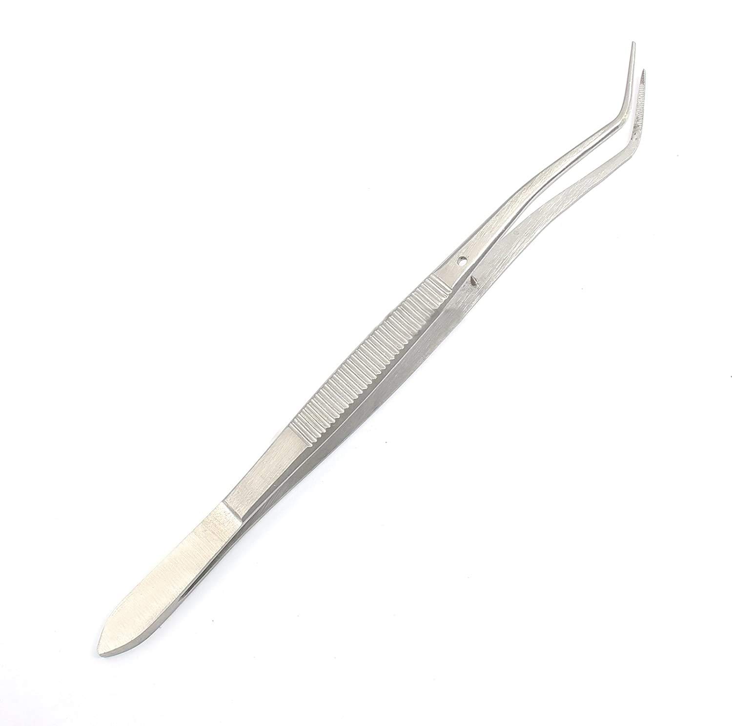 Amazon.com: OdontoMed2011® Meriam Foil Dental Cotton Tweezer Serrated ...