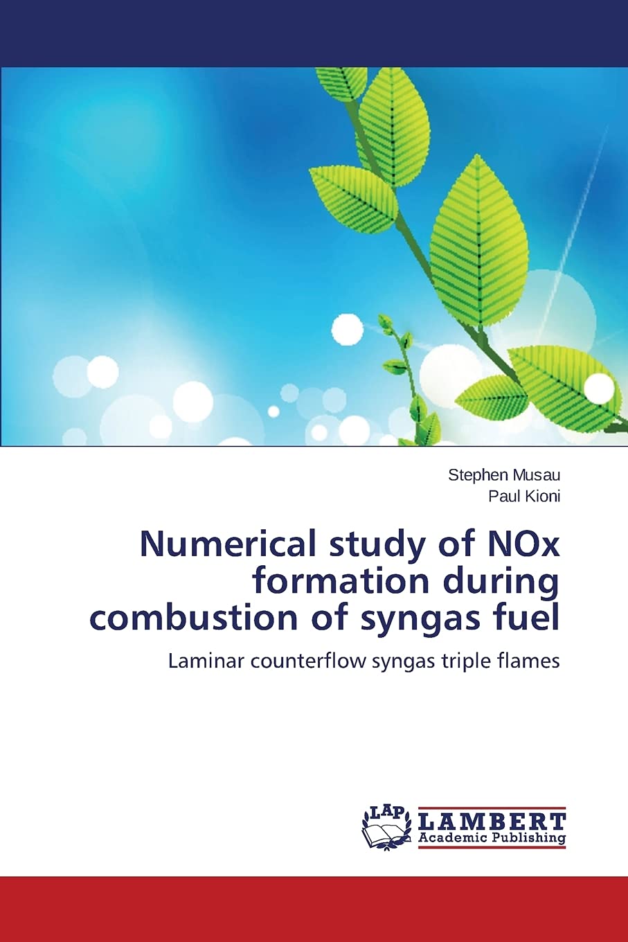 Buy Numerical study of NOx formation during combustion of syngas fuel ...