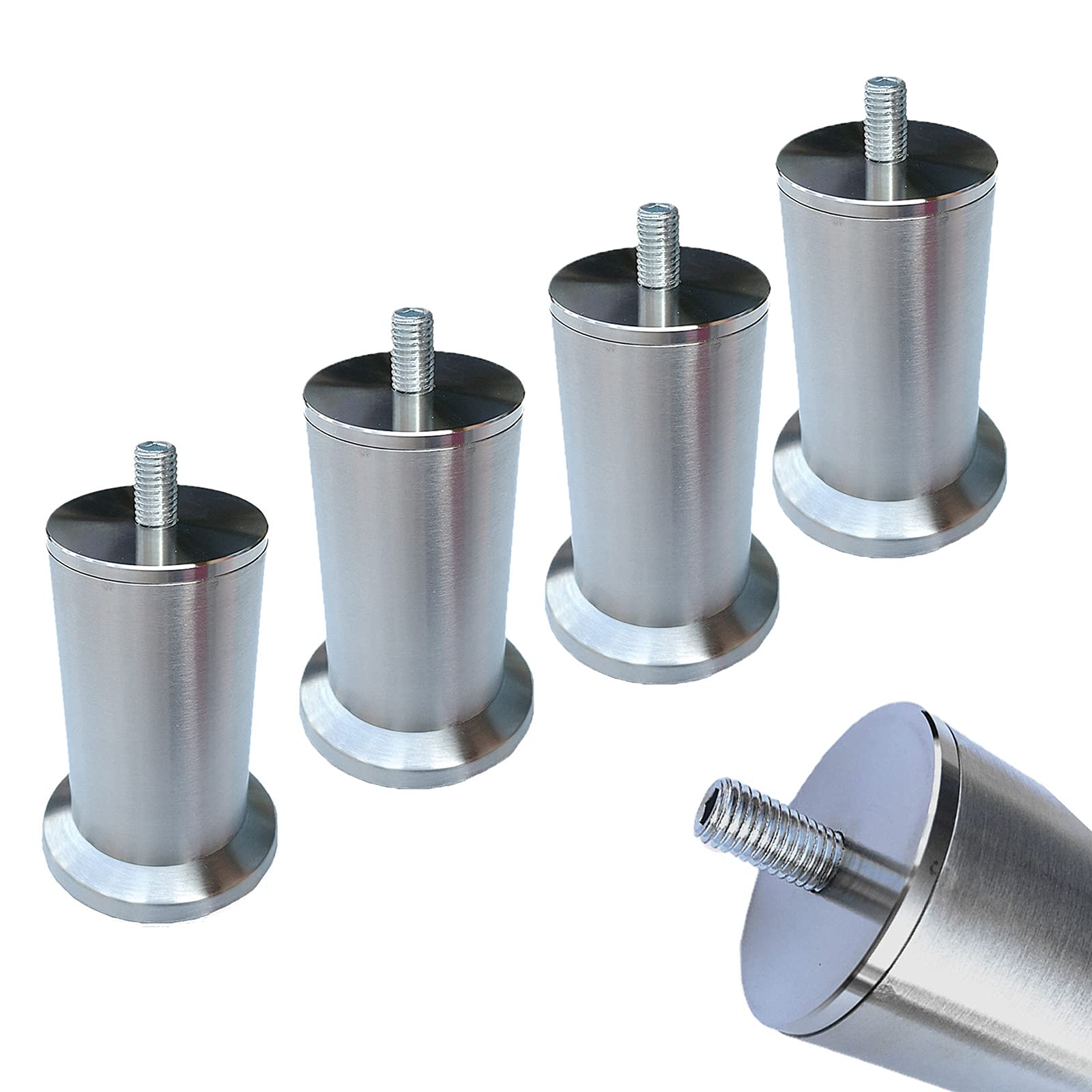 Yhbz M10 Screw Rod Furniture Feet Metal Table Legs Stainless ...