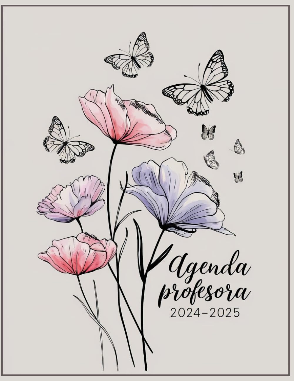 Amazon.com: Agenda Profesora 2024-2025: Planificador semanal y cuaderno ...