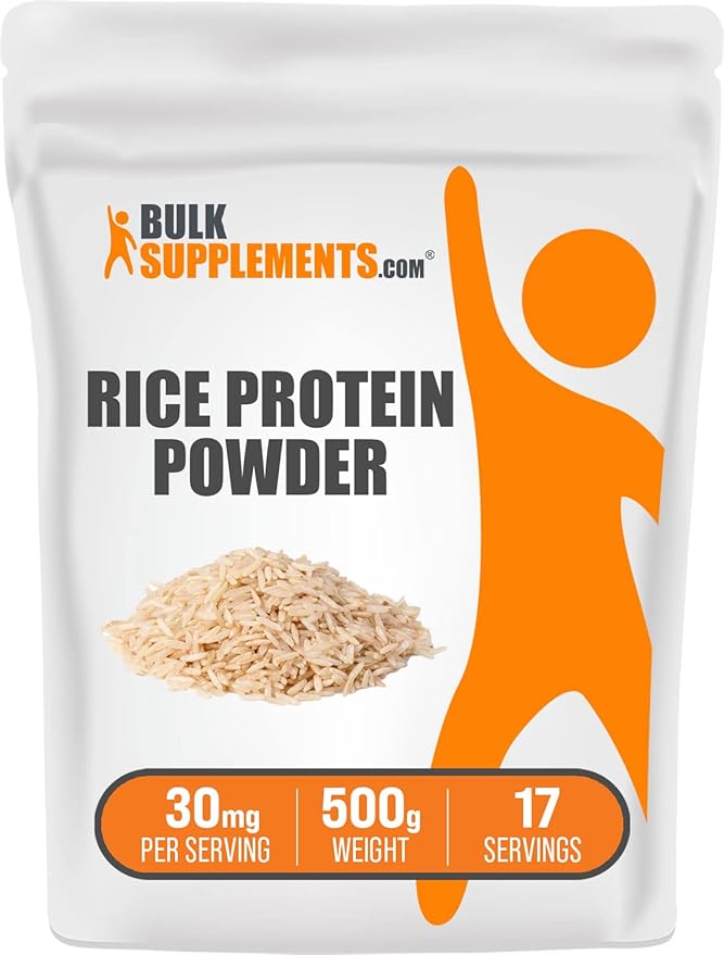 Amazon.com: BulkSupplements.com Organic Rice Protein Concentrate Powder ...