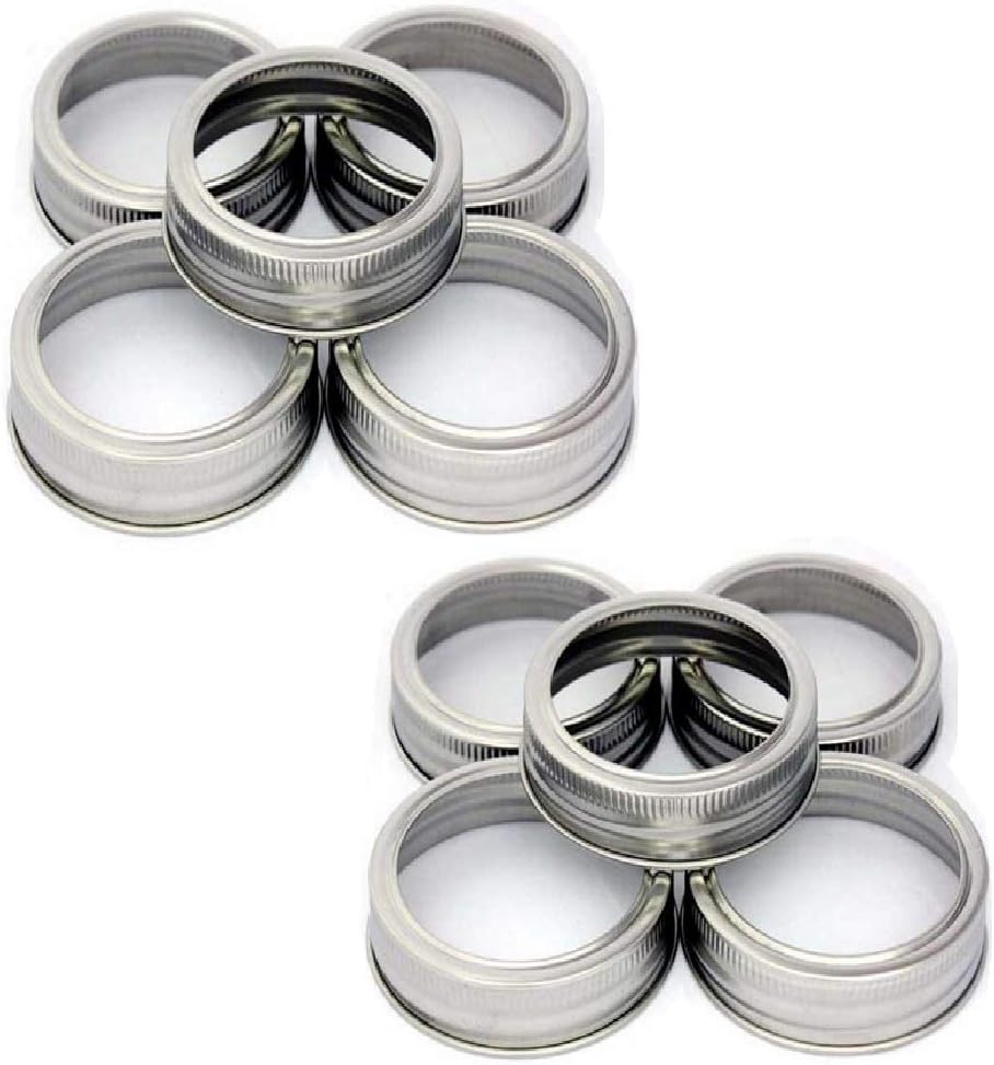 Amazon.com: Mason Jar Replacement Rings or Tops Durable & Rustproof ...