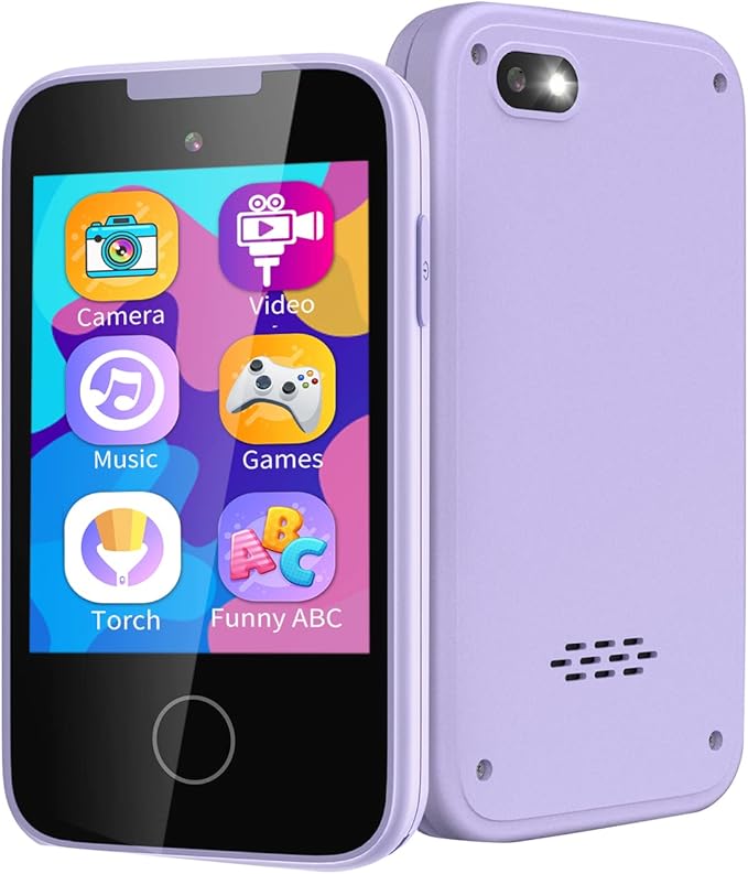 Amazon.com: Kids Smart Phone Toy for 3 4 5 6 Year Old, Touchscreen Kids ...