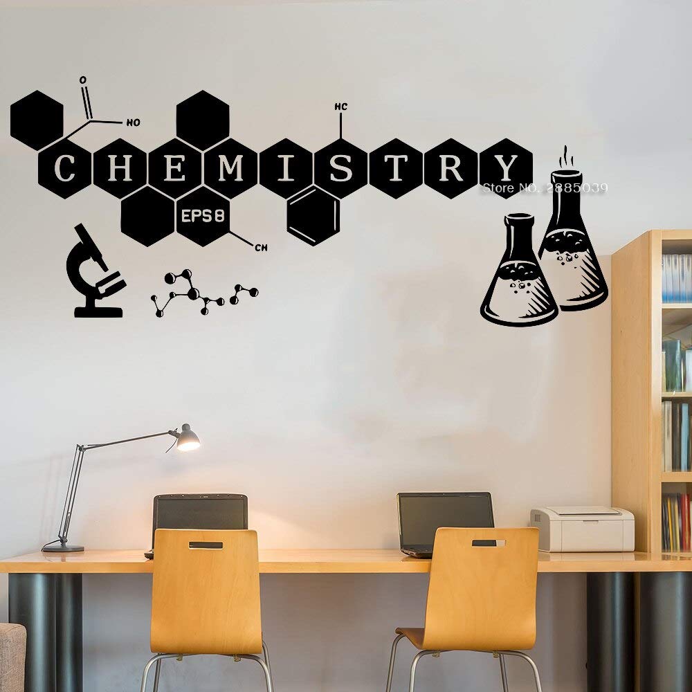 Buy Gadgets Wrap Chemistry Sign Wall Decal Vinyl Sticker Art School ...