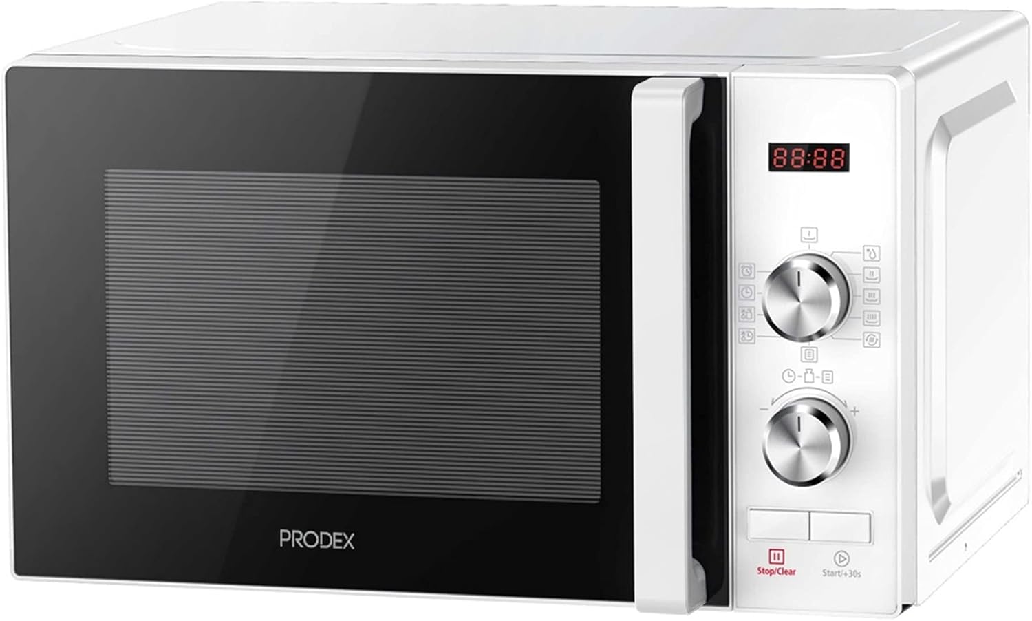 Prodex PX2085W 20 Litre Microwave Oven, 800W, Digital Microwave, 6 ...
