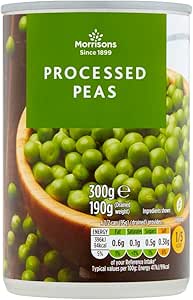 Morrisons Processed Peas, 300g : Amazon.co.uk: Grocery