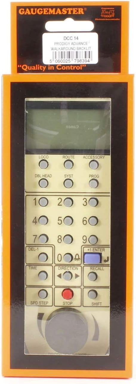 Gaugemaster DCC14 Prodigy Advance2 Backlit Walkaround : Amazon.co.uk ...