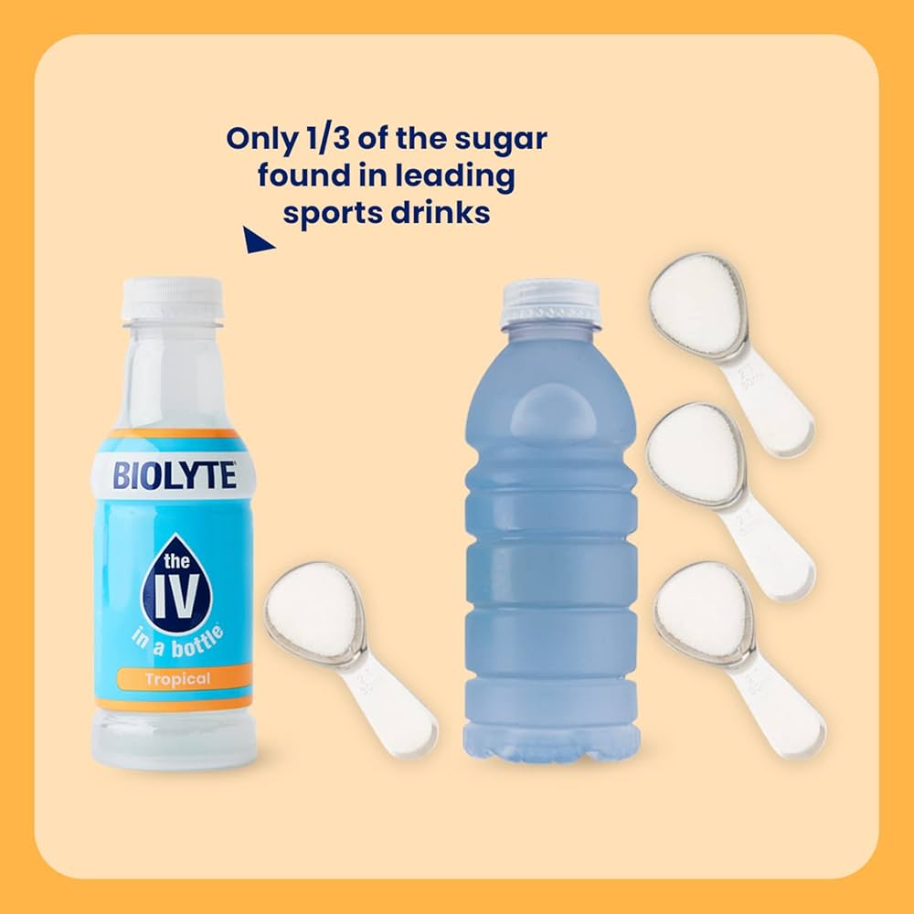 The IV In A Bottle BIOLYTE Punch Hydration Drink, (12-Pack), 41% OFF