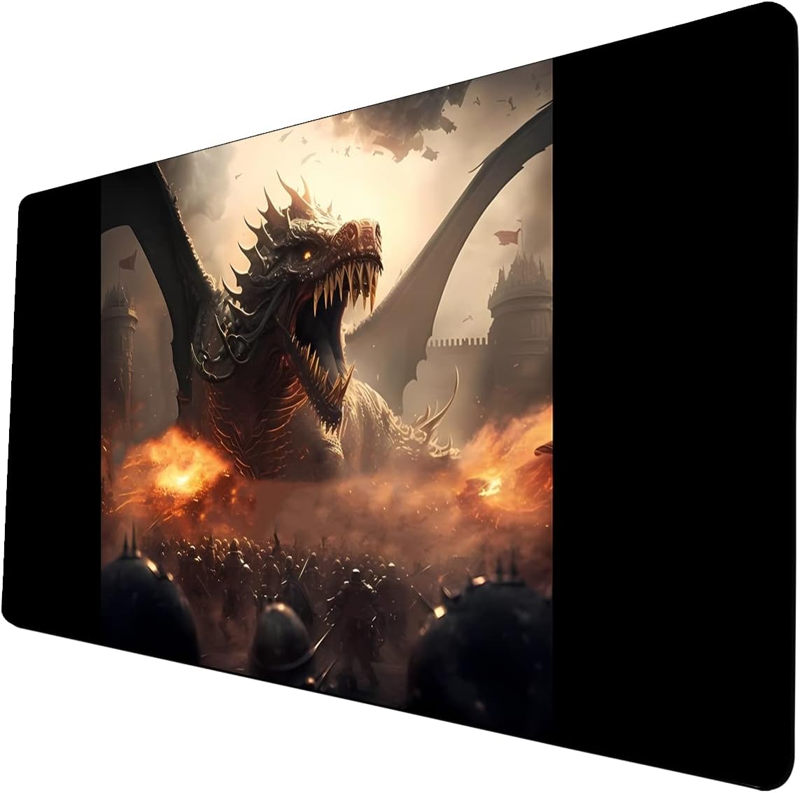 Amazon.com: Fantasy AI TCG Playmat, 24 x 14 inches Game Mat for MTG ...