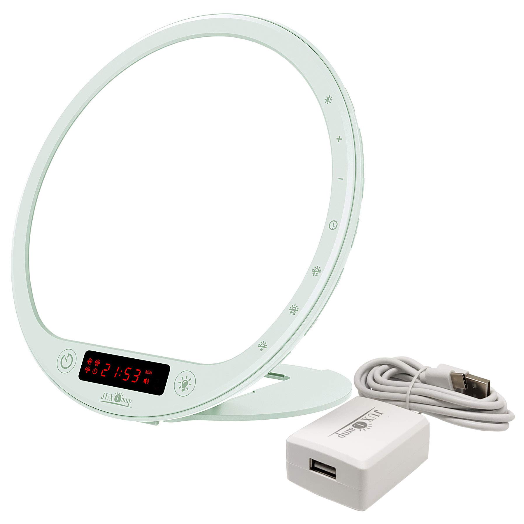 Buy JUXLamp Sun-Beam Alarm Bio-Clock Adjustment 10000lux UV-Free Bionic ...