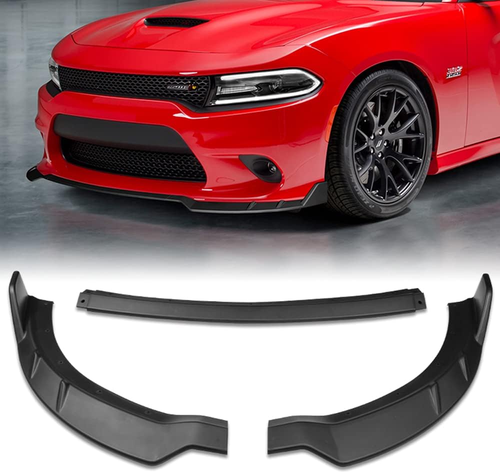 Amazon.com: Q1-Tech Front Bumper Lip fit for compatible with 2015-2021 ...