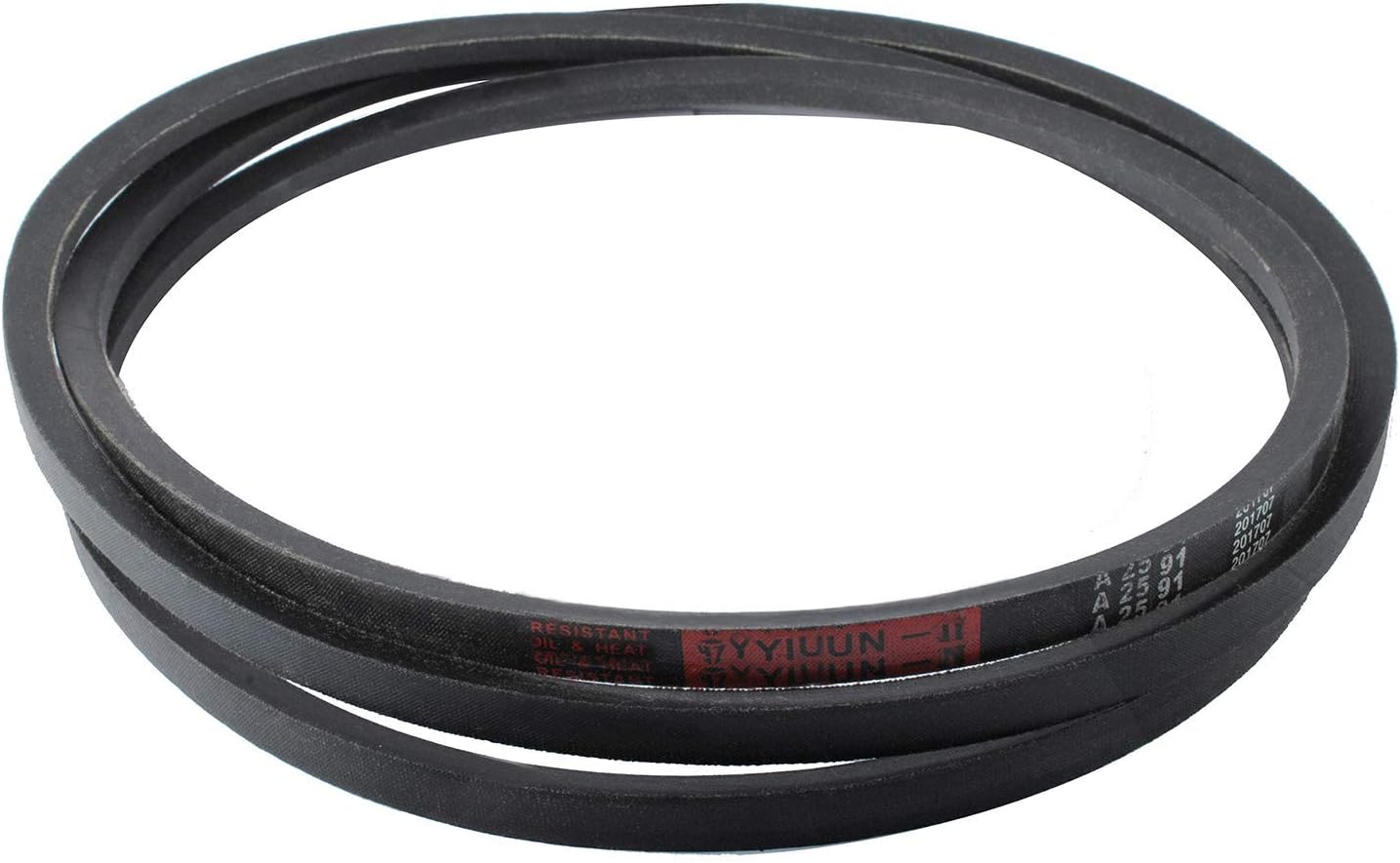 Podoy GX20072 Mower Deck Belt Replacement for John Deere 1/2" x 103.875 ...