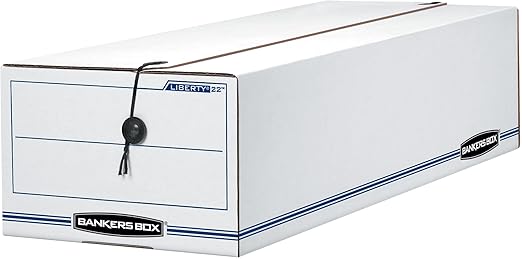 Amazon.com : Bankers Box LIBERTY Check and Form Boxes, Standard Set-Up ...