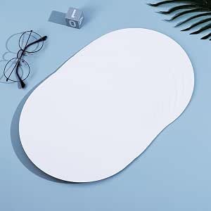 Amazon.com: KYMY 50 pcs White Round Cardstock Paper, 200gsm Thick ...