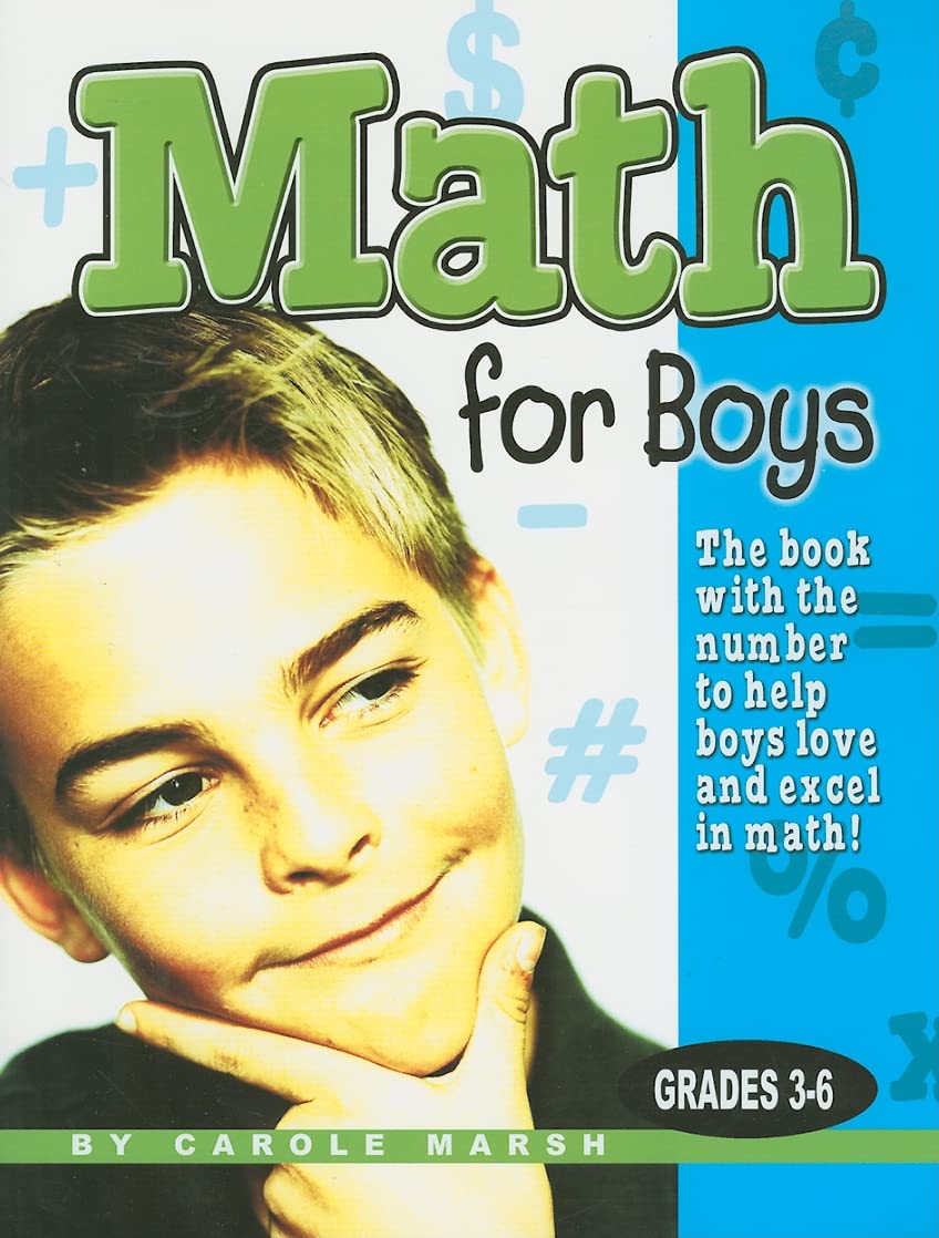 Math for Boys: The Book with the Number to Help Boys Love and Excel in ...