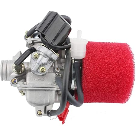 Amazon.com: PD24J Carburetor for157QMJ152QMI Engine GY6 150cc ATV ...