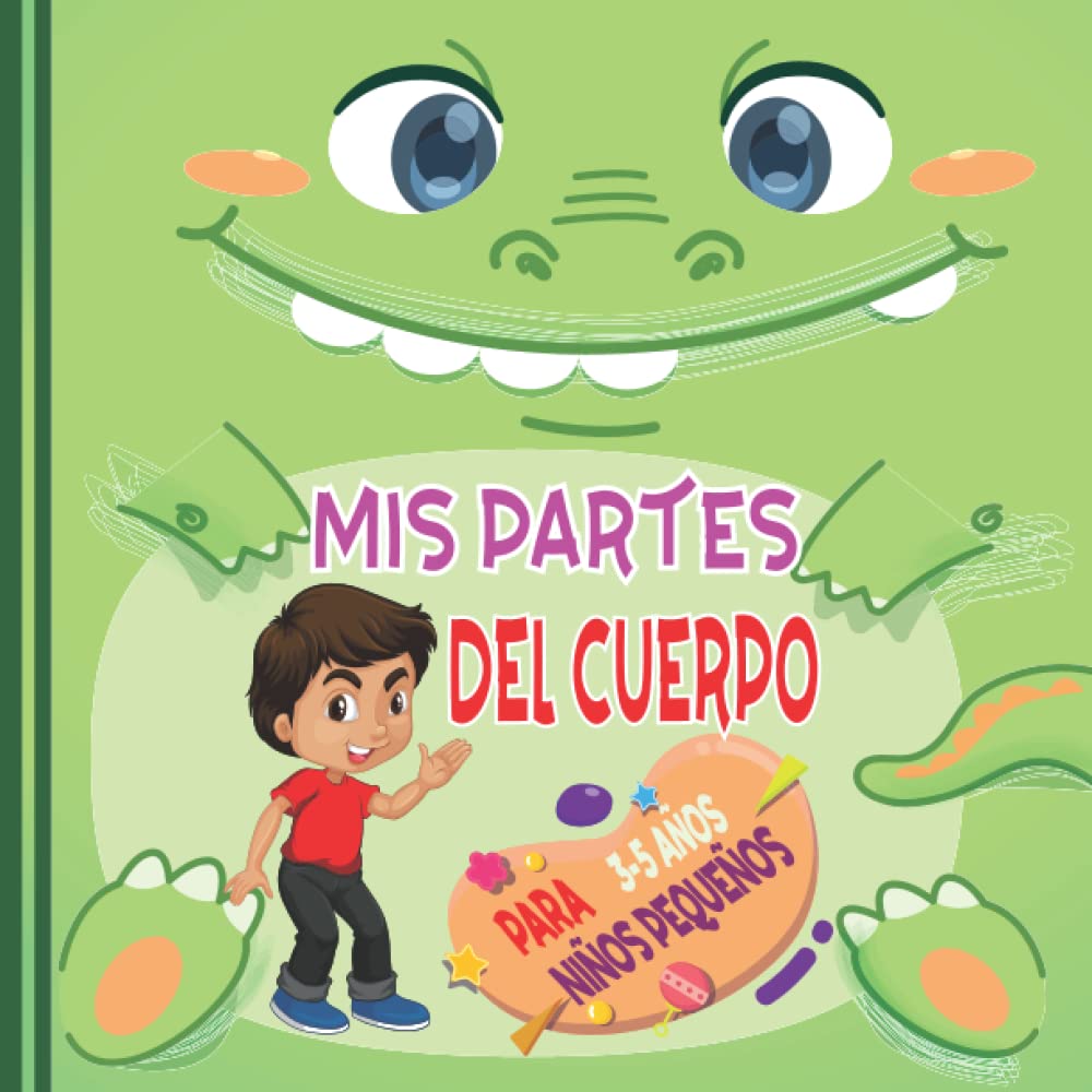 Amazon.com: Mis partes del cuerpo para niños pequeños 3-5 años ...