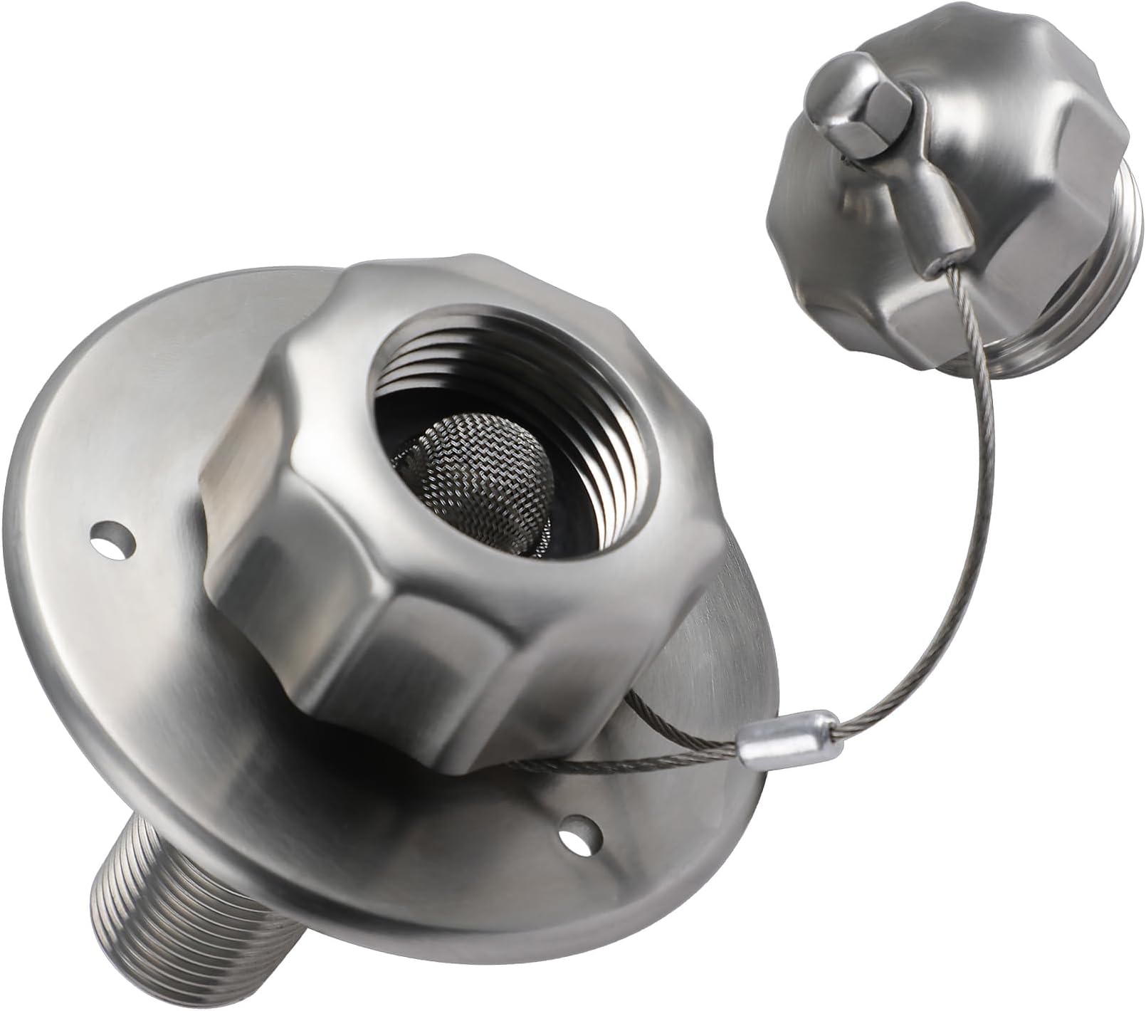 G-Sunny All Metal RV City Water Inlet with Check Valve, RV Water Inlet ...