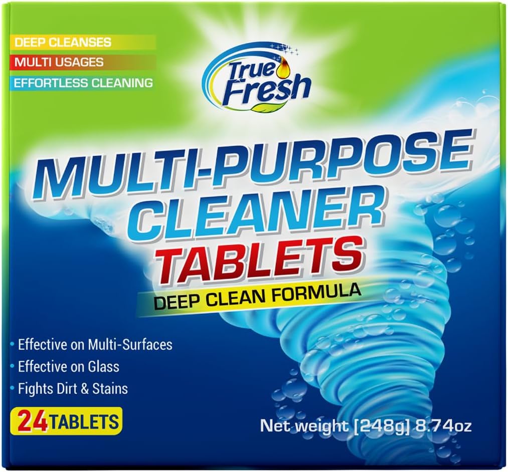 Amazon.com: True Fresh All-Purpose Cleaner Refill Tablets (24 Count ...