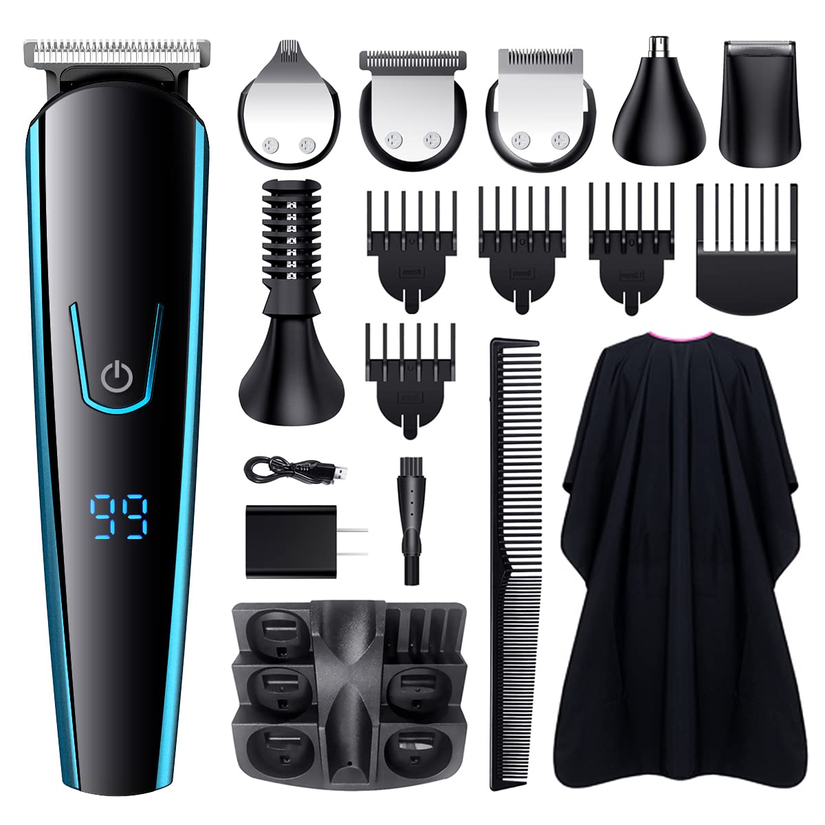 Buy 14 In 1 Beard Trimmer For Men Hair Clippers Cordless Pubic Hair buy-14-in-1-beard-trimmer-for-men-hair-clippers-cordless-pubic-hair