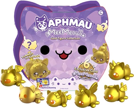 Aphmau Mystery MeeMeow Multi- Pack - Gold : Amazon.co.uk: Toys & Games