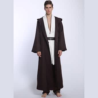 Amazon.com: Generic Jedi Costume for Adults, Large Size, Star Wars ...