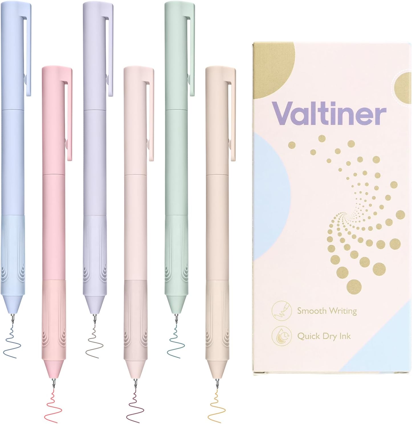 Amazon.com: Shuttle Art Colored Retractable Gel Pens, 10 Pastel Ink ...