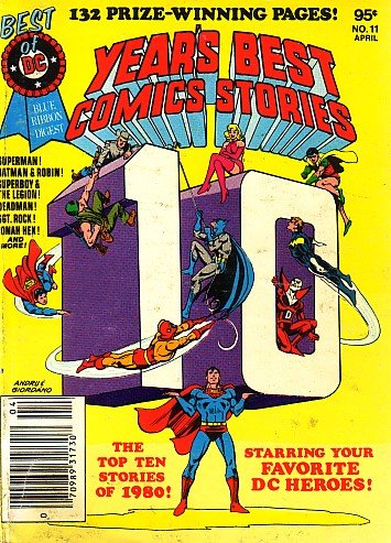 Amazon.com: The Best of DC, Vol 3 #11 (DIGEST) - YEAR'S BEST COMICS ...