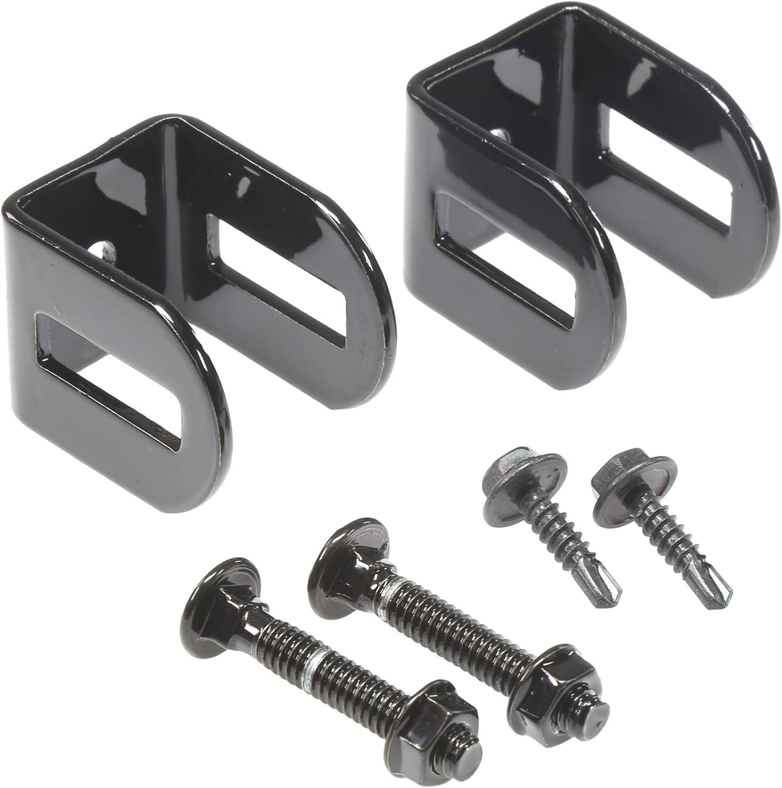 Amazon.com: 1" Universal Steel Fence Flat Wall Mount Bracket with ...