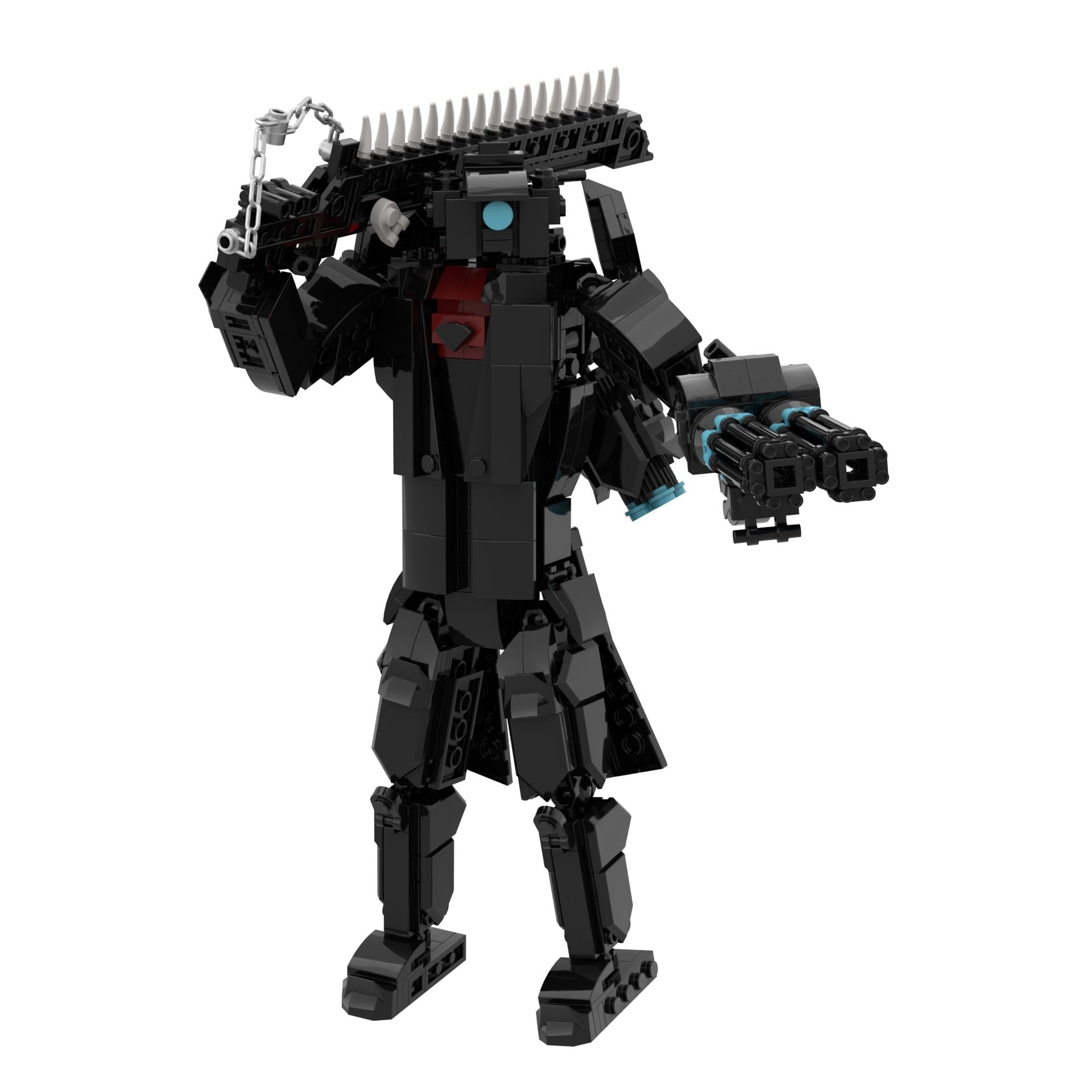 Amazon.com: GSHLGAO Skibid Toilet Building Blocks Great Sword Elite ...