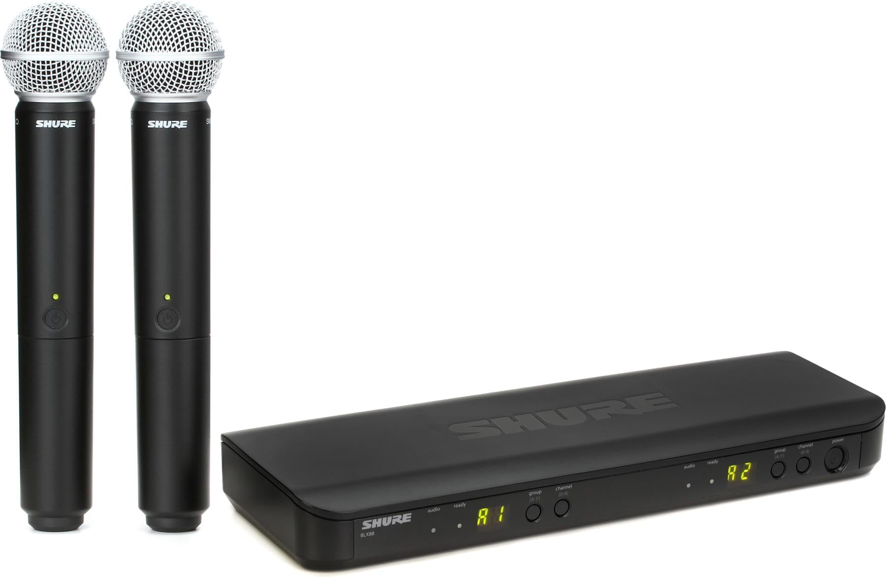 Amazon.com: Shure BLX288/SM58 UHF Wireless Microphone System - Perfect ...
