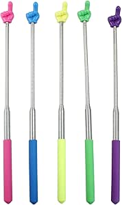 Amazon.com : Zorveiio 5 Pcs Retractable Teacher Pointer, Extendable ...