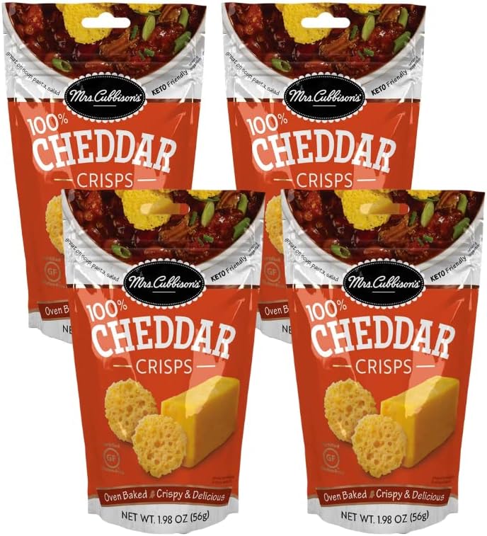 Amazon.com : Mrs. Cubbison's Cheese Crisps - 100% Real Cheese, Keto ...