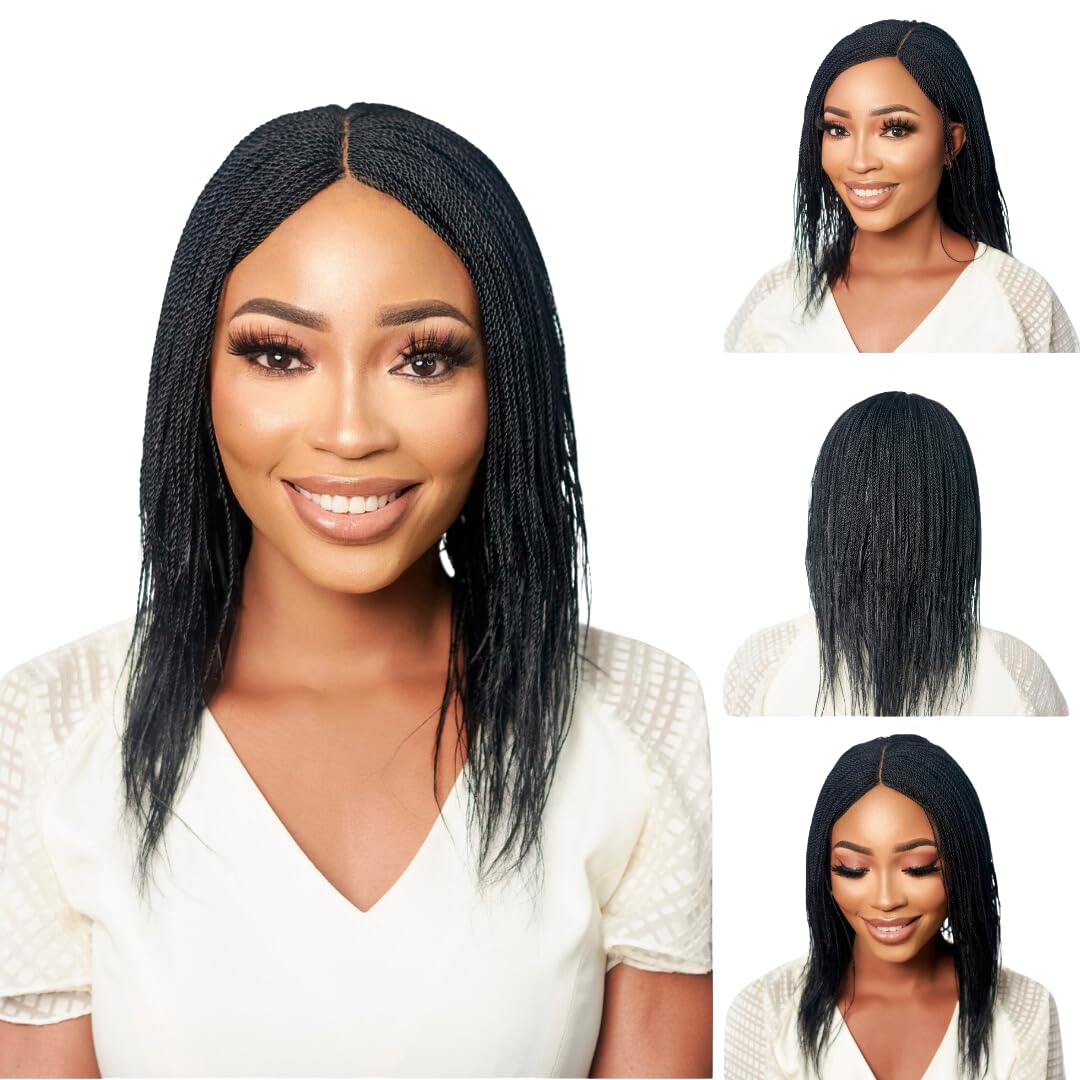 Amazon.com : WOW BRAIDS Twisted Wigs, Micro Million Twist Wig - Color 1 ...