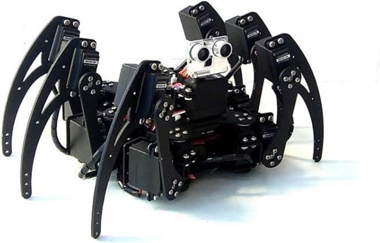 Amazon.com: Spider Robot 6 Legged Spider Bionic Robot Metal Structure ...