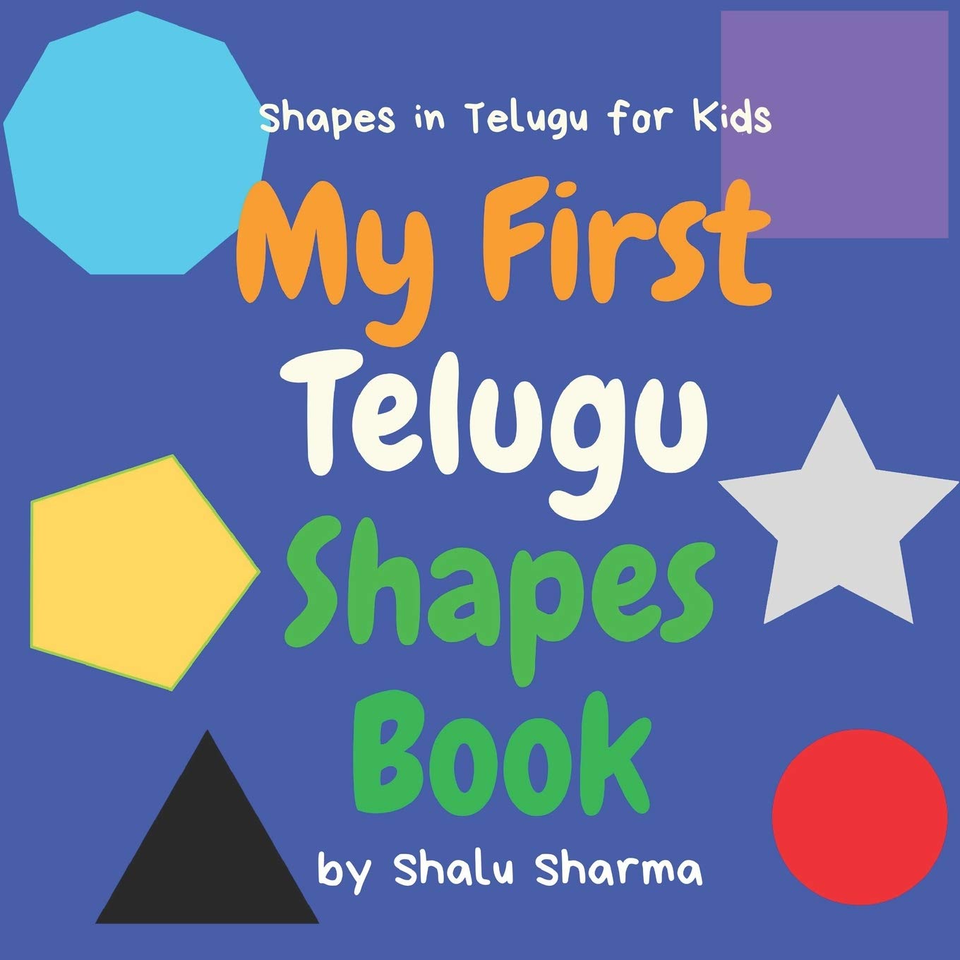 Buy My First Telugu Shapes Book Shapes In Telugu For Kids Shapes In