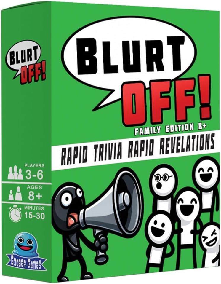 Amazon.com: Goober Games BLURT Off! Family Edition - The Insanely Fun ...