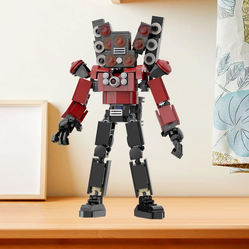 Gamer Gift Building Blocks Figures Toy Toilet Titan Cameraman ...