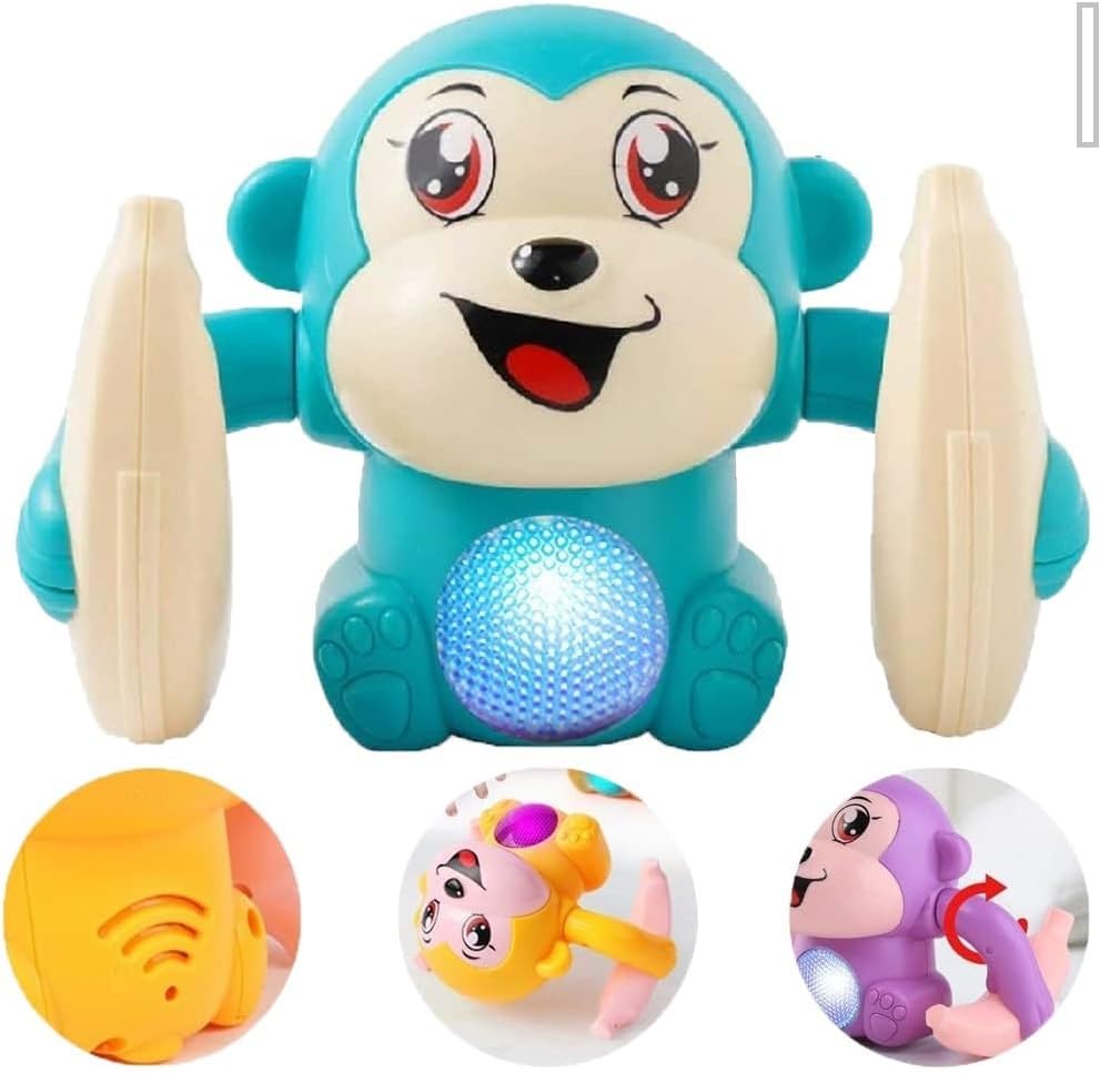 Buy ToyMagic Dancing Monkey|Voice & Touch Sensor with Musical Light ...