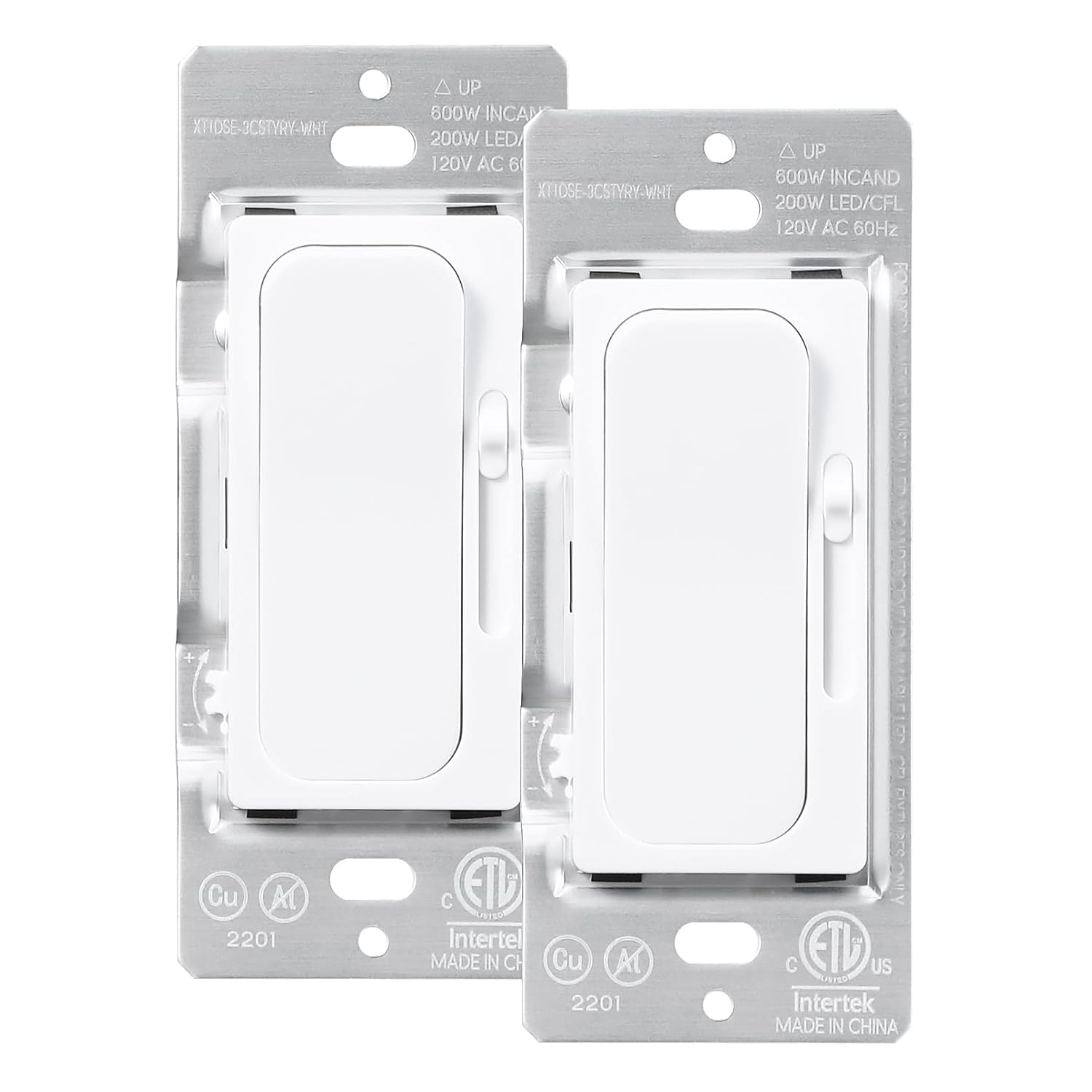 TORCHSTAR Dimmer Switch for Dimmable LED/CFL/Incandescent Lights, 10 ...