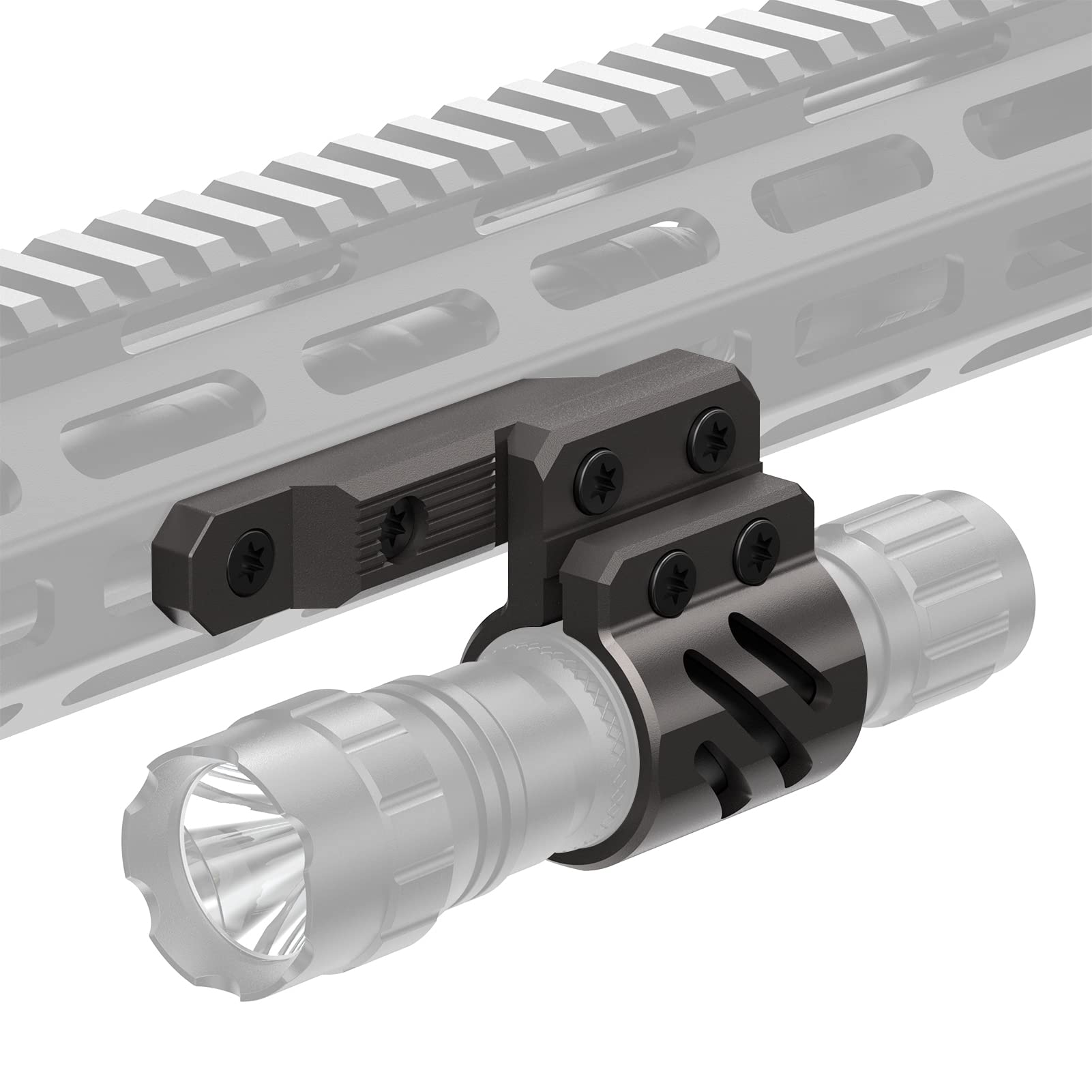 Snapklik.com : Feyachi M Lock Offset Flashlight Ring Mount For M Lock ...