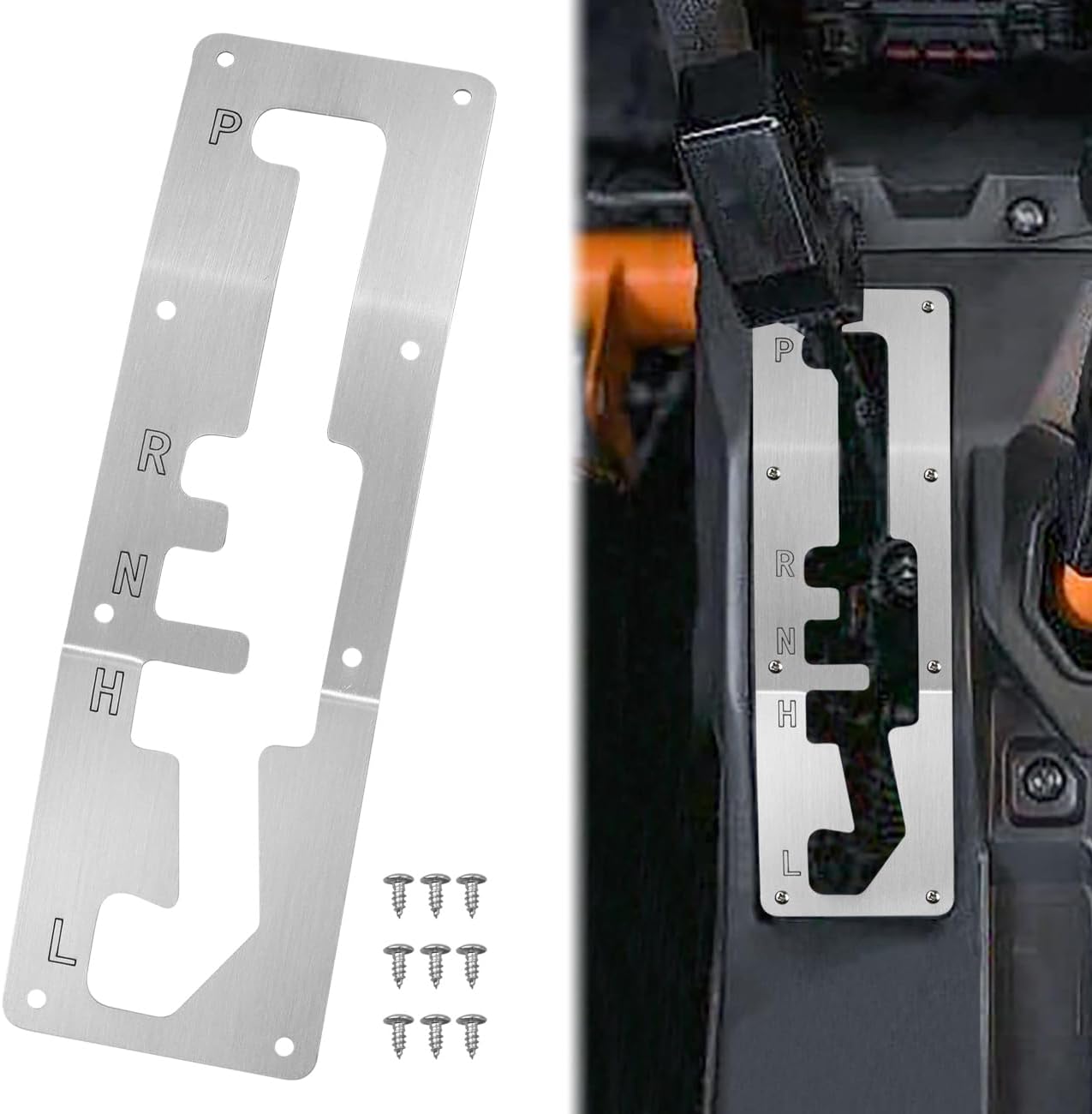 Amazon.com: DSISIMO Quick Shift Shifter Gate Plate Panel Compatible ...
