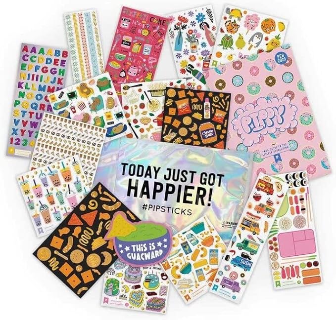 Amazon.com: Ultimate Foodie Pro Sticker Pack by Pipsticks | Food Themed ...