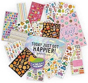 Amazon.com: Ultimate Foodie Pro Sticker Pack by Pipsticks | Food Themed ...